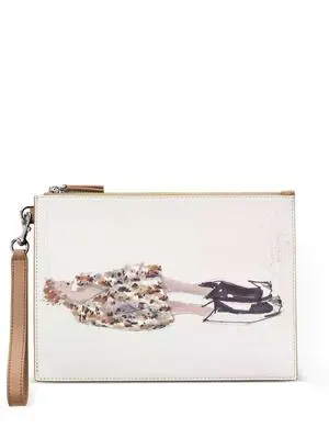 Marc Jacobs Sketch Wristlet - Neutrals