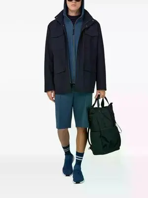 Boggi Milano Technical Field Jacket - Blue