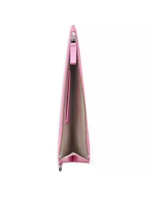 Marc Jacobs Leather Sketch Wristlet - Pink
