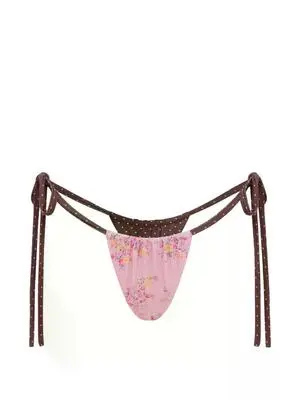 FAE SWIM Birdie Reversible Bikini Bottoms