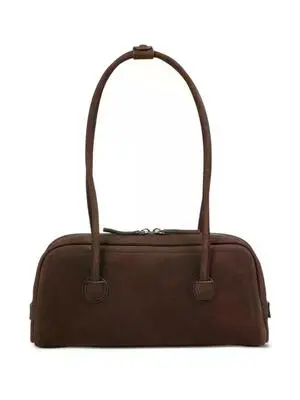 MARGESHERWOOD Logo-detail Nubuck Shoulder Bag