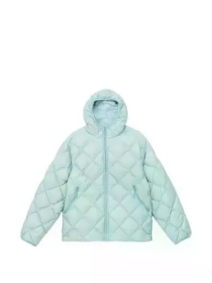 HIKING PATROL Hooded Quilted Jacket - Blue