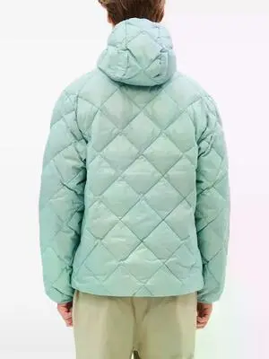 HIKING PATROL Hooded Quilted Jacket - Blue