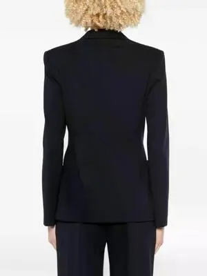 Harris Wharf London Notched-lapel Double-breasted Blazer - Blue