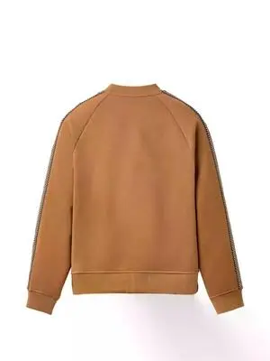 UGG Crew-neck Sweatshirt With Trimmed Detail - Brown