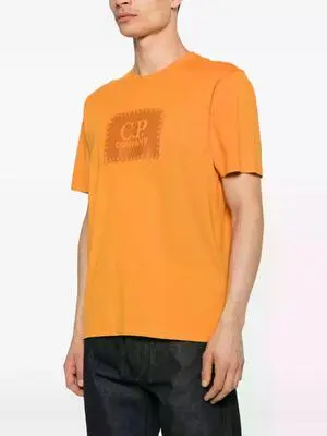 C.P. COMPANY Jersey 30/1 Short-sleeve Logo Label T-shirt