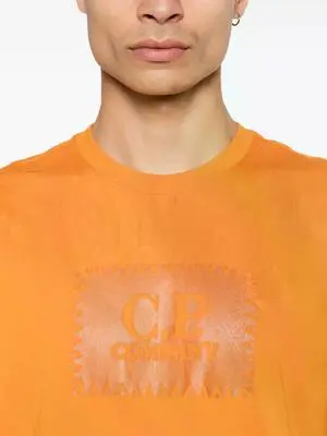 C.P. COMPANY Jersey 30/1 Short-sleeve Logo Label T-shirt