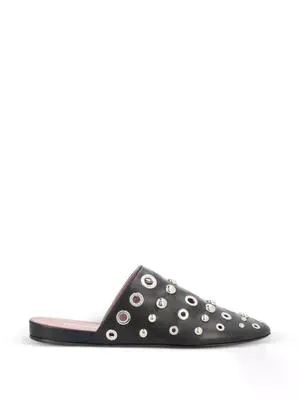 Premiata Eyelet-studded Mules