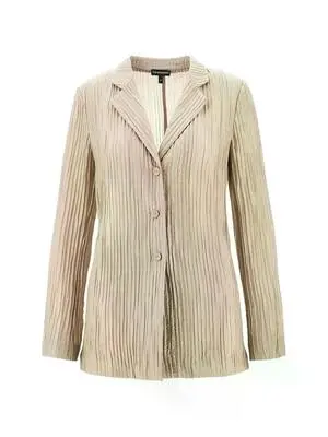 Pleated Blazer