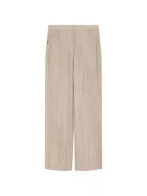 Emporio Armani Button-fastening Trousers - Beige