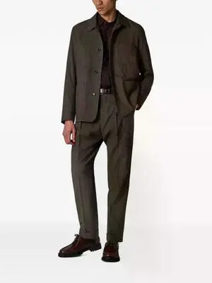 Paul Smith Pleated Cuffed Trousers