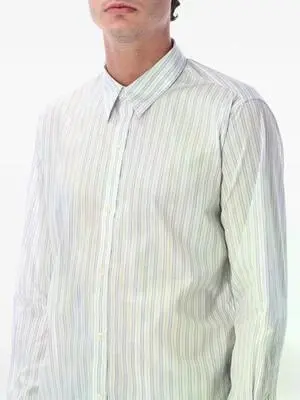 MFPEN Striped Pattern Shirt - White