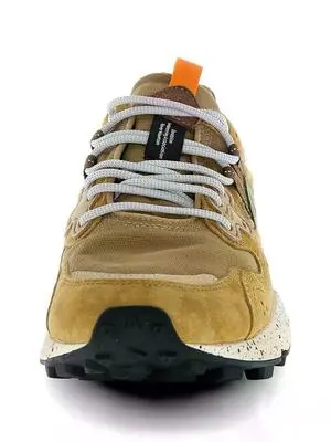 FLOWER MOUNTAIN Nubuck Leather Sneakers - Neutrals