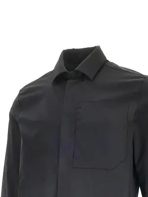 Herno Patch Overshirt - Black