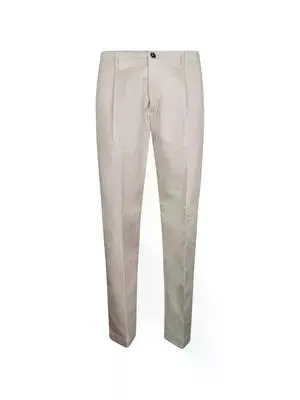 NINE:INTHE:MORNING Fold Chino Trousers - Neutrals