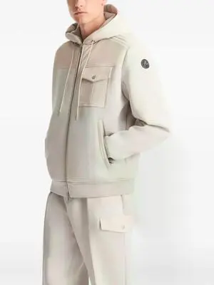 Fusalp Cimarag Zip-up Hooded Bomber Jacket - Neutrals