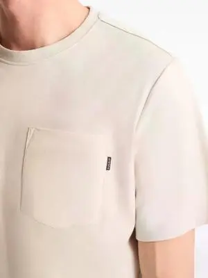 Fusalp Tylerr Pocket-detail Short-sleeved Cotton T-shirt - Neutrals