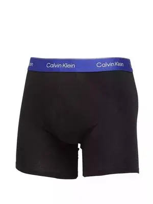 Calvin Klein Elasticated-waistband Boxers - Black