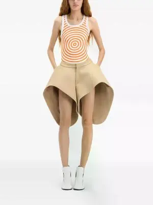 JEAN PAUL GAULTIER Target Tank Top - Orange