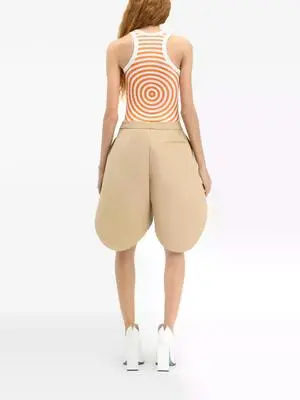 JEAN PAUL GAULTIER Target Tank Top - Orange