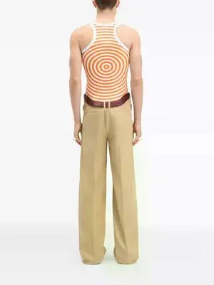 JEAN PAUL GAULTIER Target Tank Top - Orange