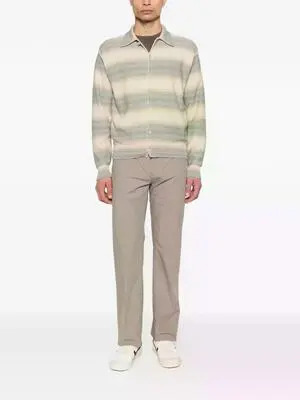 Emporio Armani Button-fastening Trousers - Neutrals