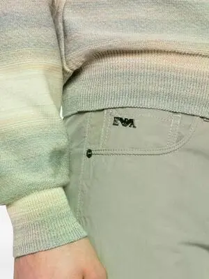 Emporio Armani Button-fastening Trousers - Neutrals