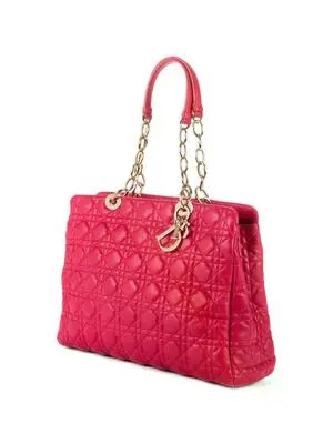 Dior Cannage Quilted Tote Bag