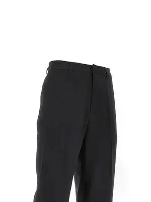 Emporio Armani Belt-loop Trousers - Black