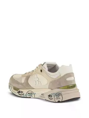 Premiata Mase Panelled Sneakers - Neutrals