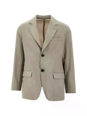 Emporio Armani Button Single Blazer - Neutrals
