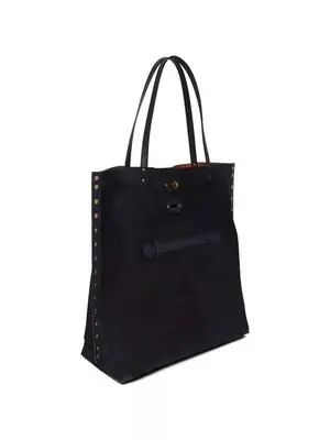 ZANELLATO Stud-embellished Tote Bag - Blue