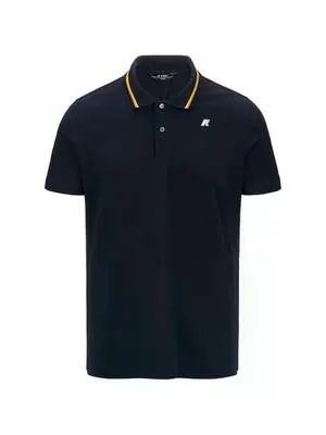 K-WAY Jud Pique Polo Shirt - Blue