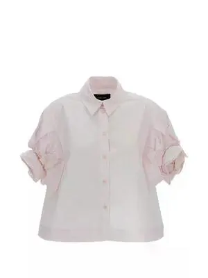 Simone Rocha Ruffled-hem Shirt