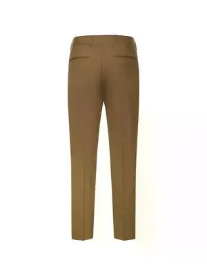 BE ABLE Alexander Buttoned Trousers - Brown