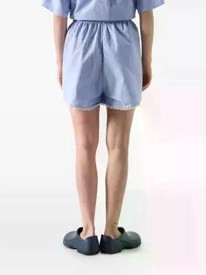 American Vintage Feoly Mini Shorts - Blue