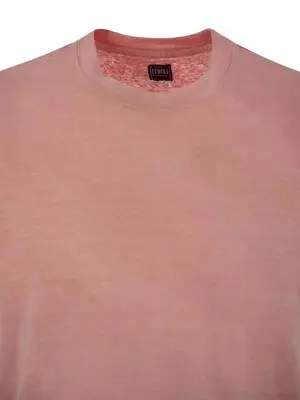Fedeli Crew-neck T-shirt - Pink