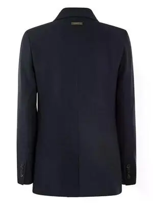Peserico Double-breasted Blazer - Blue