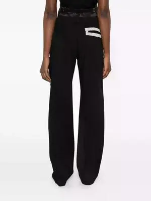 Coperni Taped Tailored Trousers - Black