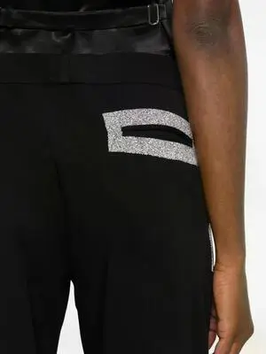 Coperni Taped Tailored Trousers - Black