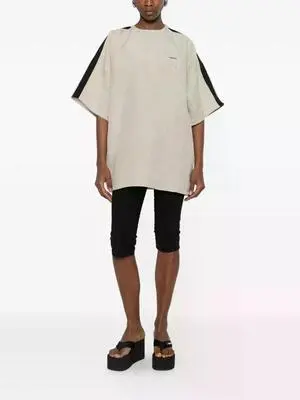 Coperni Zero Waste Stripe T-shirt - Neutrals