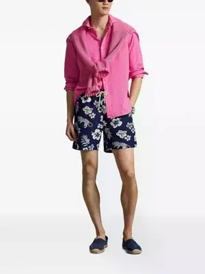 Polo Ralph Lauren Floral Swim Shorts - Blue