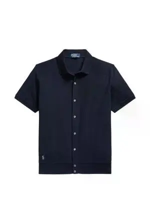 Polo Ralph Lauren Buttoned Short-sleeve Shirt - Blue