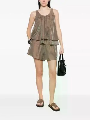 ELEH Elasticated Metallic Shorts