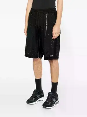 MASTERMIND WORLD Crystal-embellished Shorts