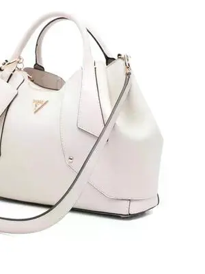 Guess Triangle Logo Tote - Neutrals