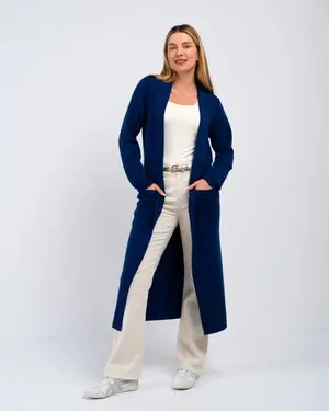 KETTLEWELL Seraphina Longline Cardigan - Bright Navy