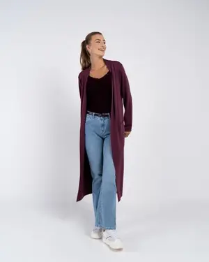 KETTLEWELL Seraphina Longline Cardigan Java