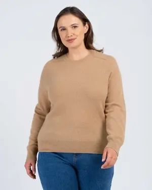 KETTLEWELL Cashmere Crew Neck Sweater - Acorn
