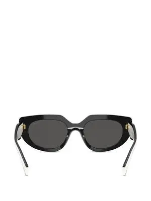 Prada Two-tone Cat-eye Sunglasses